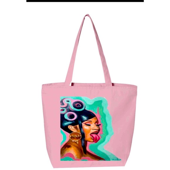 Bags | Cardi B Tote And Mask | Poshmark